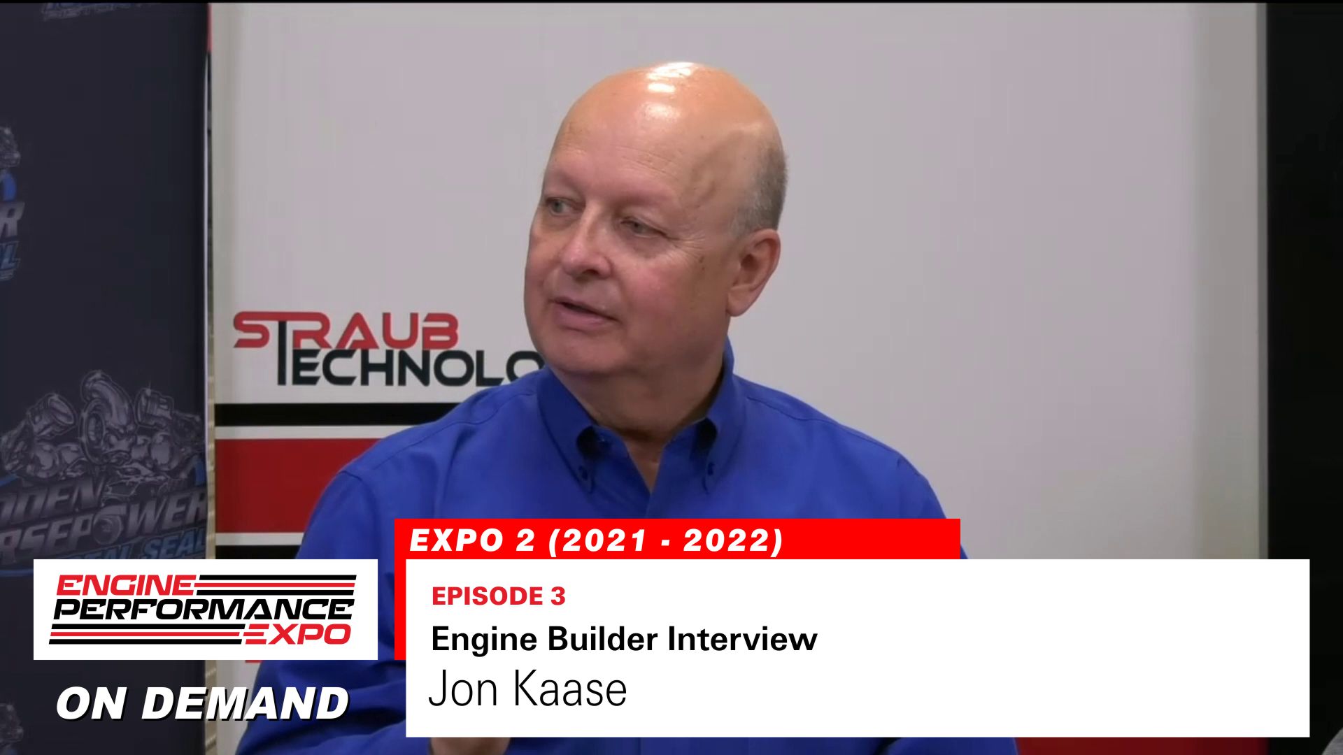 Episode 3 – Engine Builder Interview : Jon Kaase | Engine Performance Expo