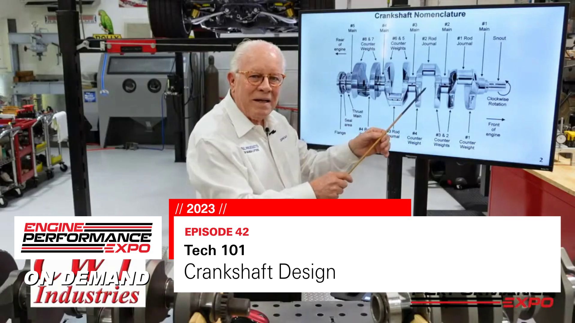 Tech 101: Crankshaft Design | Engine Performance Expo