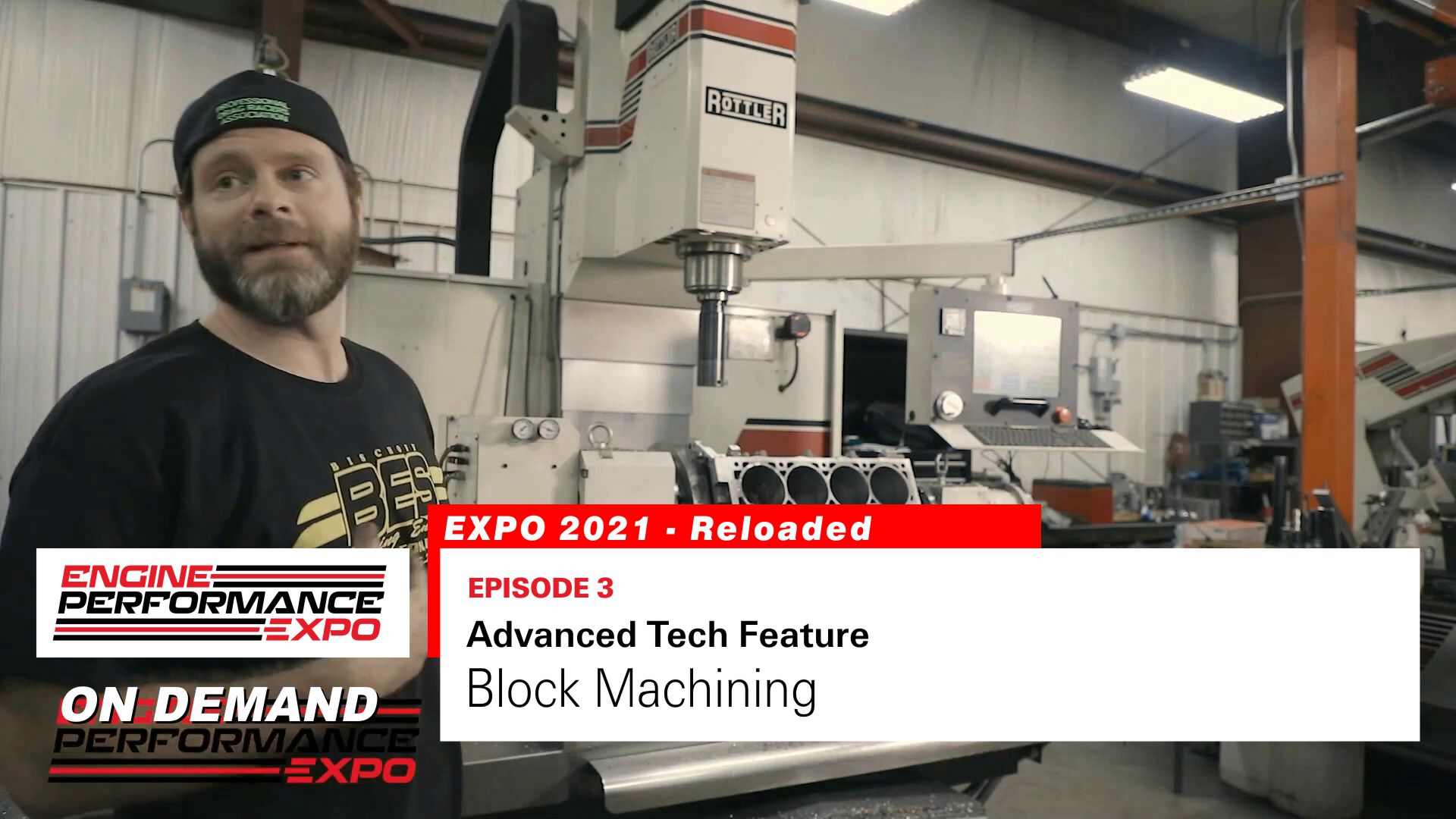 Expo 2021-Ep 3: Block Machining | Engine Performance Expo
