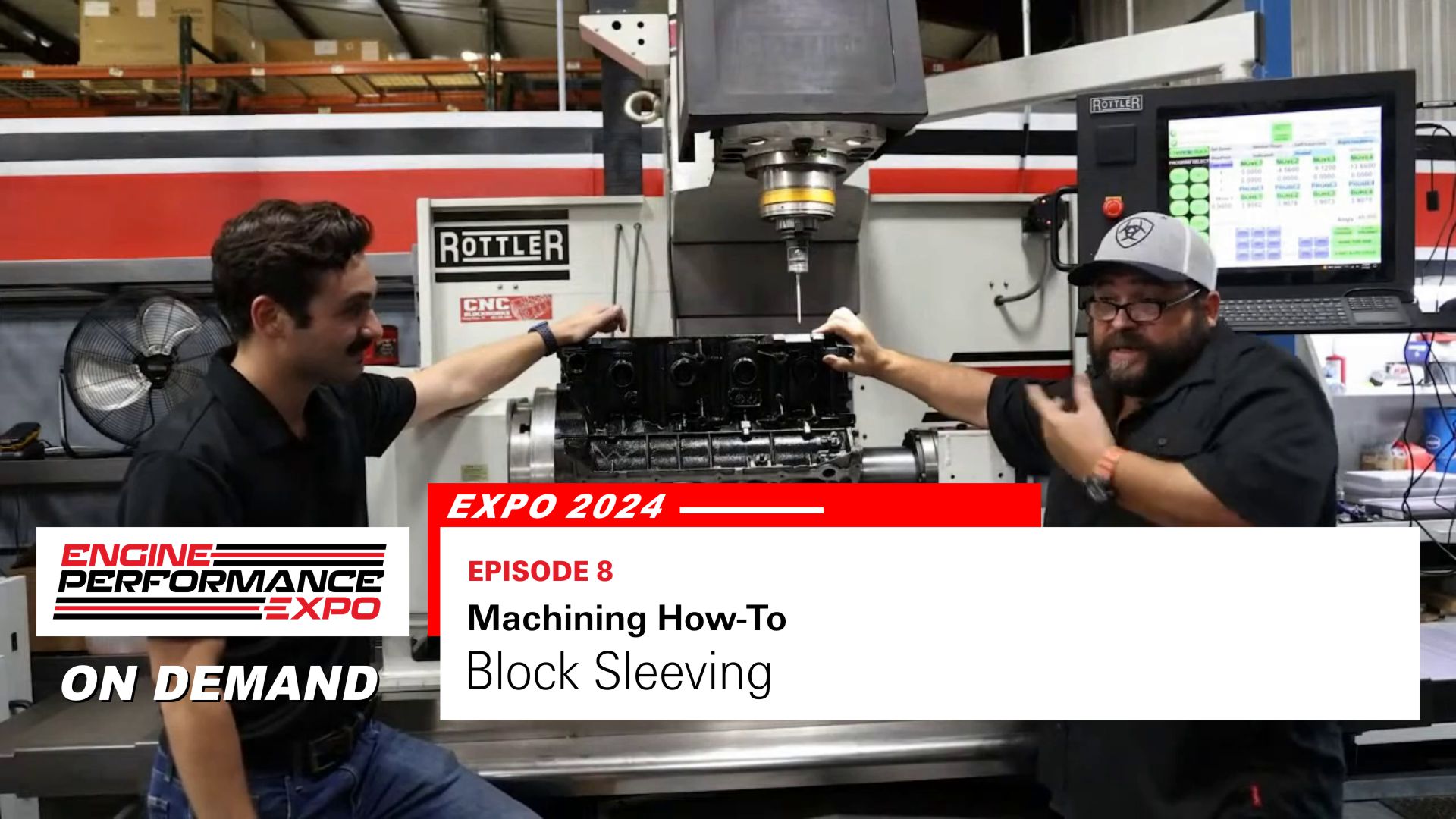 Block Sleeving with Matthew Hussey | Engine Performance Expo