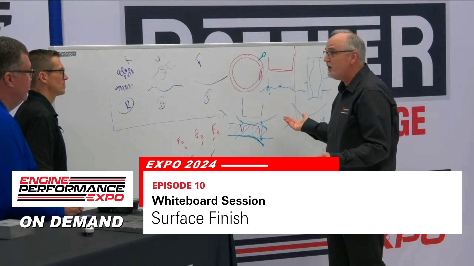 Surface Finish Whiteboard Session | Engine Performance Expo