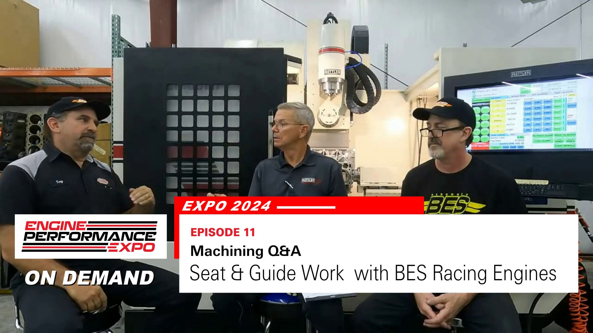 Seats & Guides with BES Racing | Engine Performance Expo