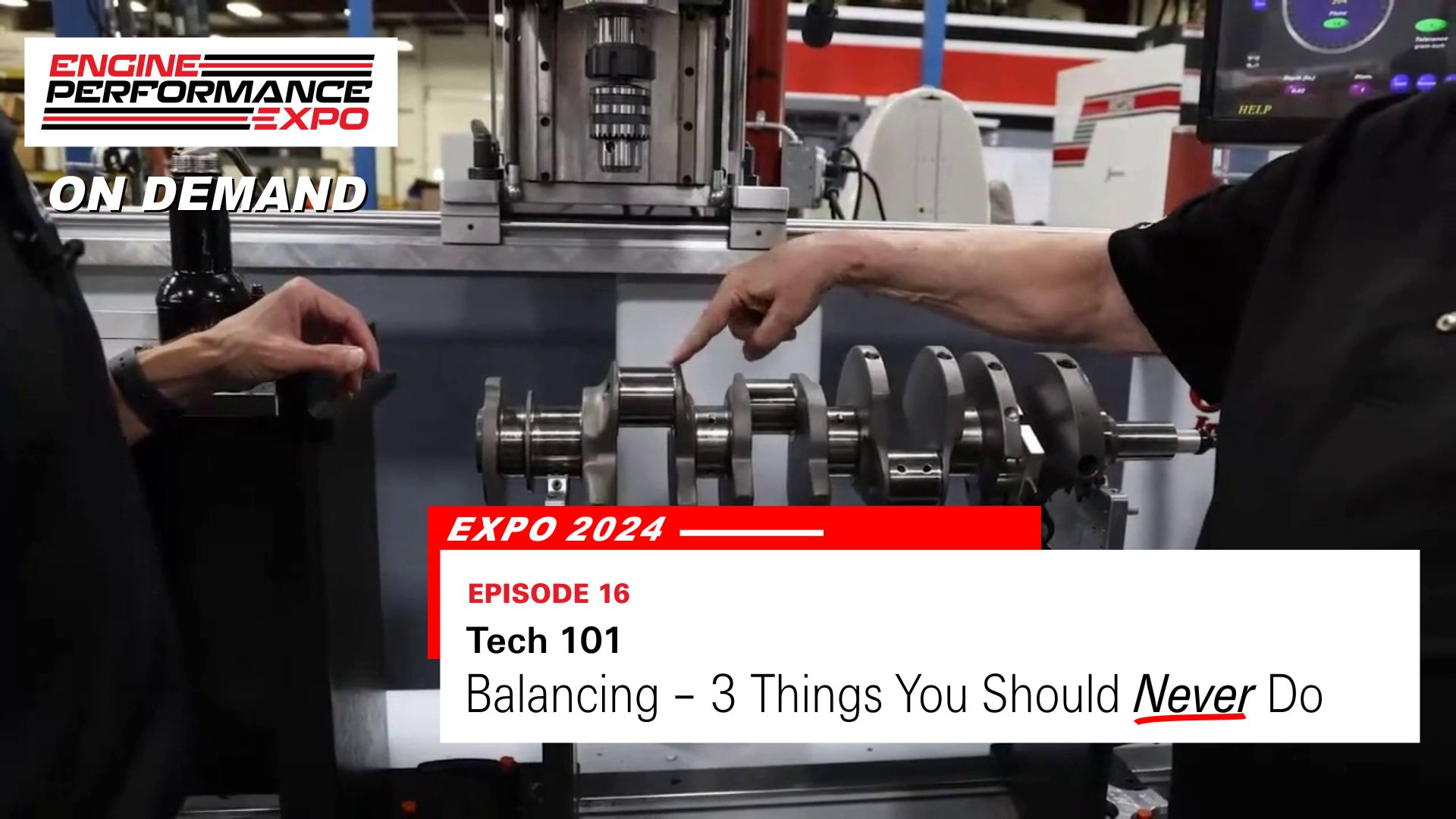 Balancing: Three Mistakes to Avoid | Engine Performance Expo