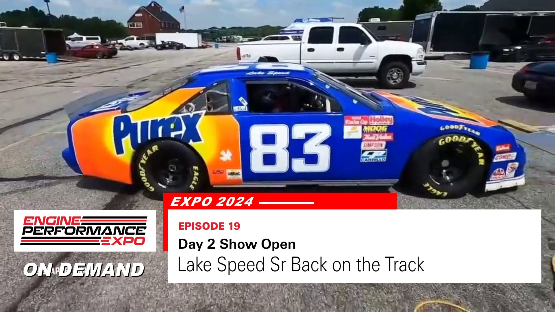 Lake Speed Sr Back on the Track | Engine Performance Expo